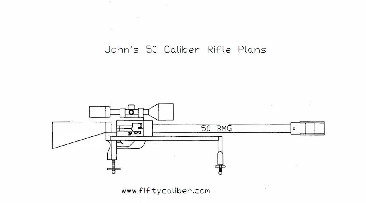 John's 50 Caliber Rifle Plans