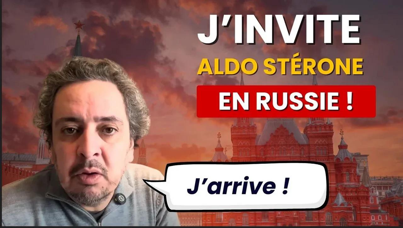 ALEXANDRE LATSA (ALEXANDRE FRUSSIEN) - J'invite ALDO STERONE à ...