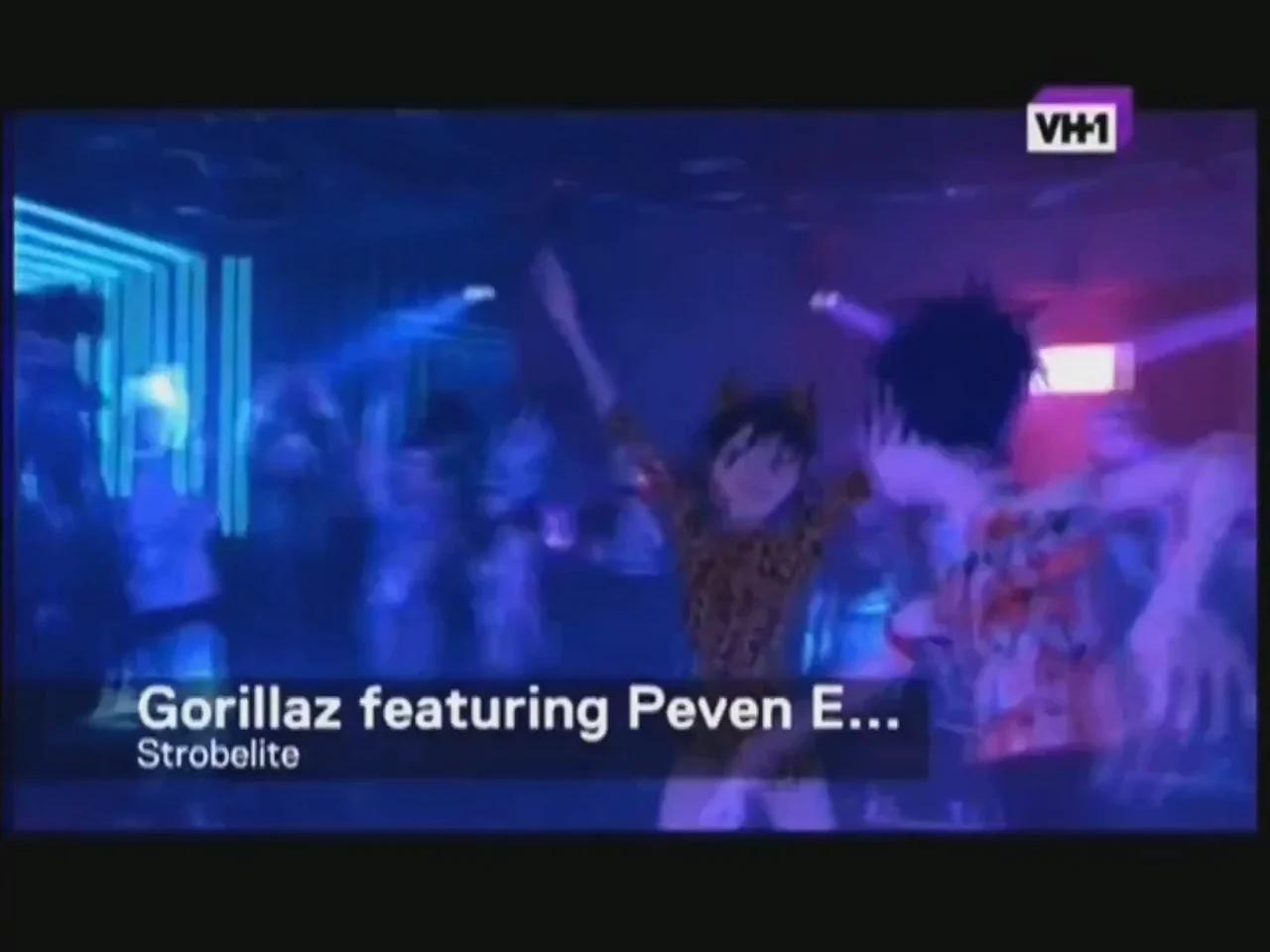 Gorillaz feat Peven Everett - Strobelite [VH1]