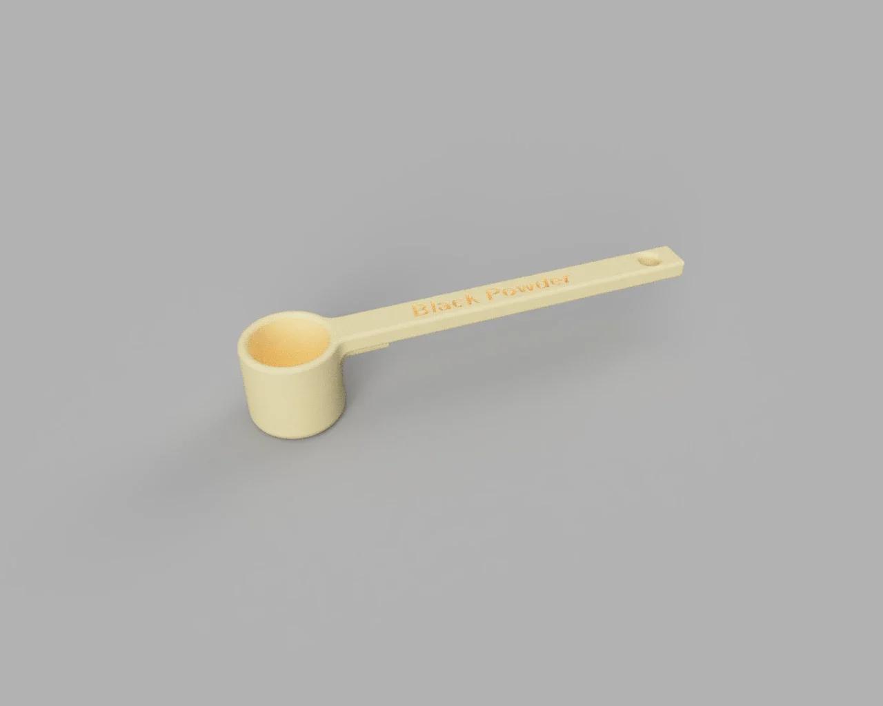 (37mm) black powder spoon