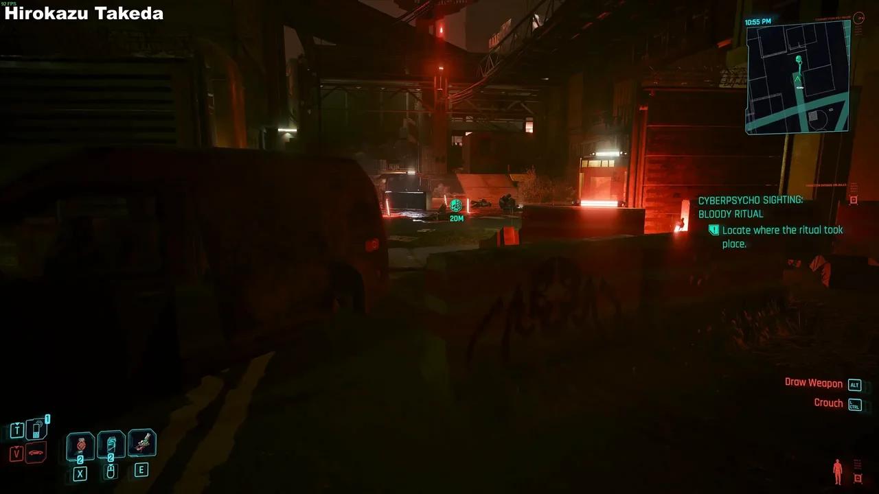 Cyberpunk 2077 CyberPsycho Bloody Ritual