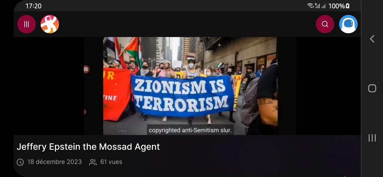 Jeffrey Epstein, un agent du mossad