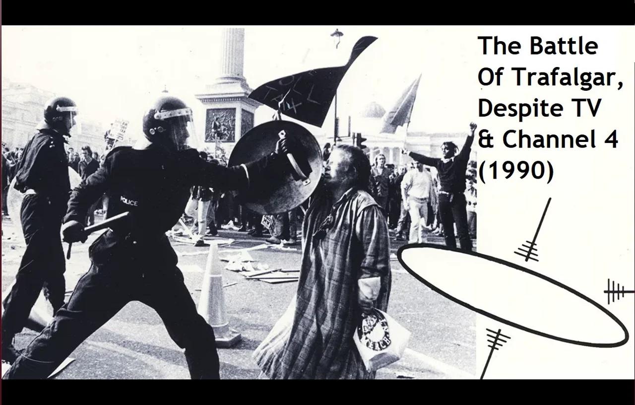 The Battle Of Trafalgar: inside story of the poll tax riot as not seen ...