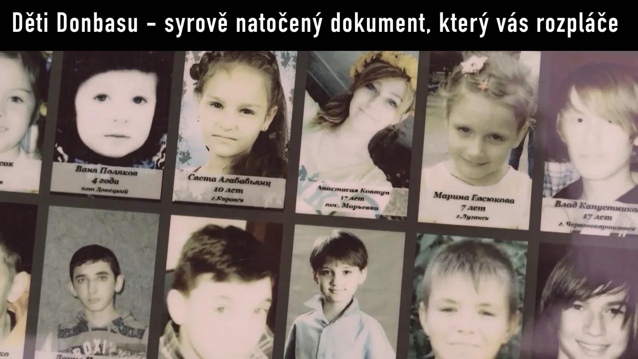 Děti Donbasu - zakázaný dokumentární film, který vás rozpláče