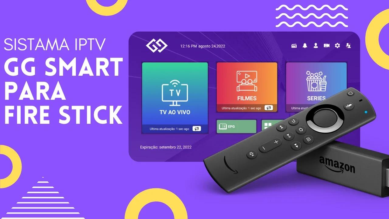 Como Instalar IPTV no Fire Stick usando o app GG Smart