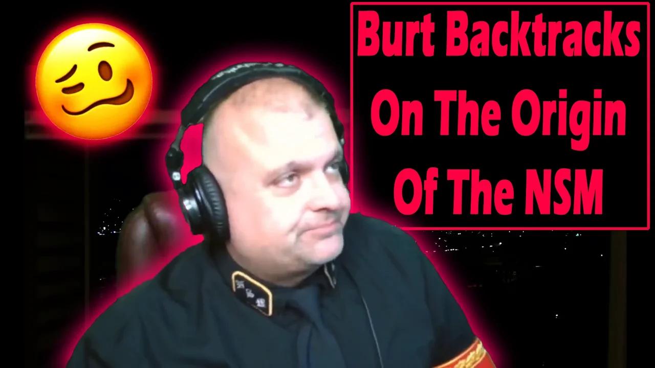 Burt Colucci Backtracks On Origin Of NSM