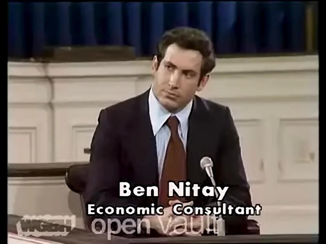 ARCHIVE: Young Benjamin Netanyahu alias Ben Nitay on Palestine (1978)