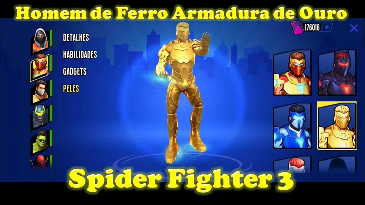 Homem de Ferro Armadura de Ouro parando carros em fuga nessa gameplay ...