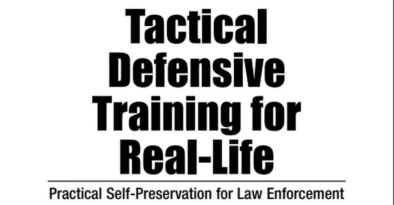 Tactical Defensive Training For Real-Life Encounters by Ralph Mroz (2003)
