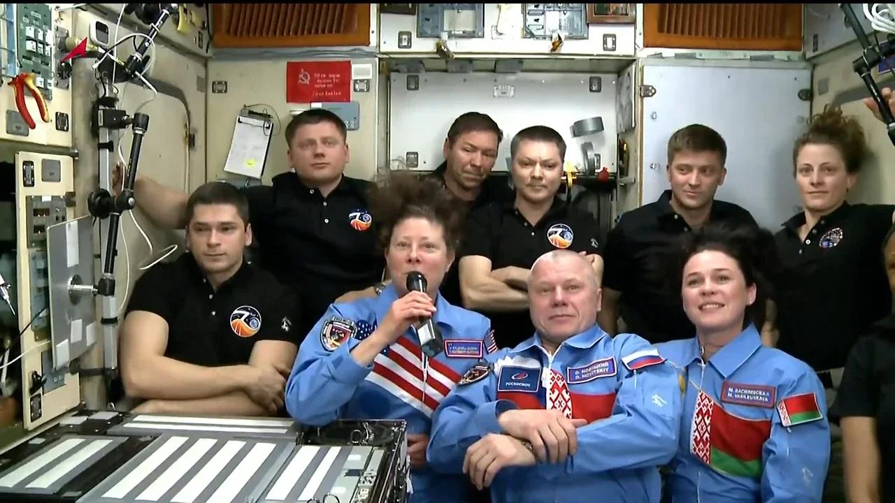 MS-25: Astronauts Arrive At The Space Station Aboard Russia's Soyuz ...