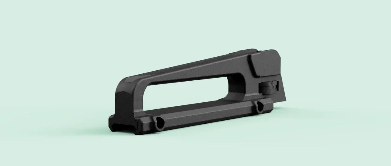 Printable Fixed M4 Carry Handle