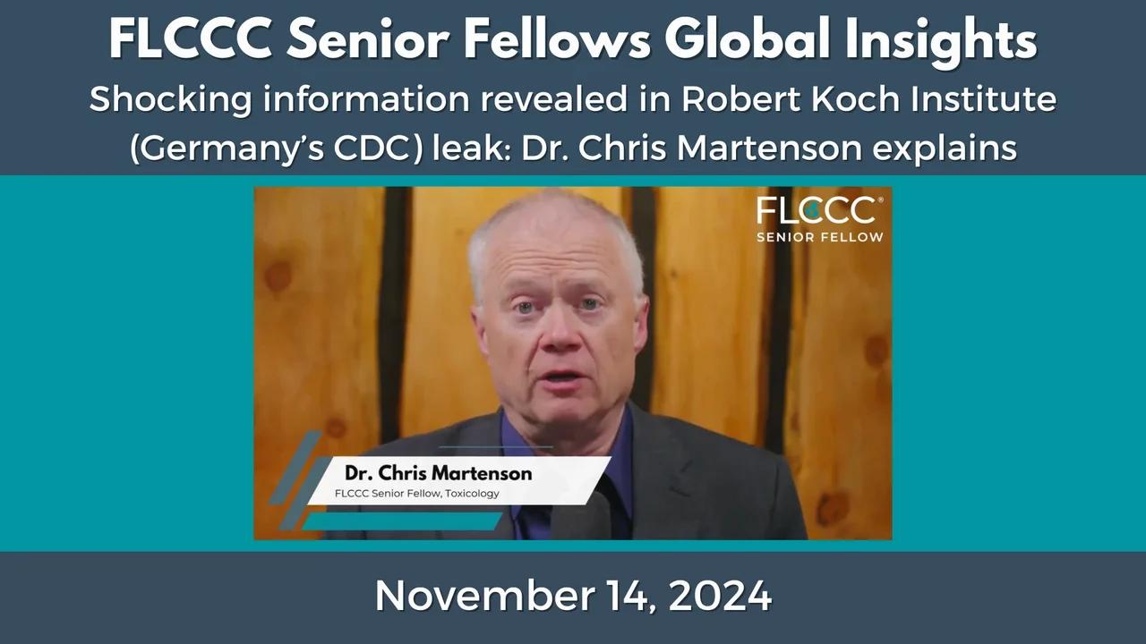 Shocking Information Revealed in Robert Koch Institute (Germany’s CDC ...