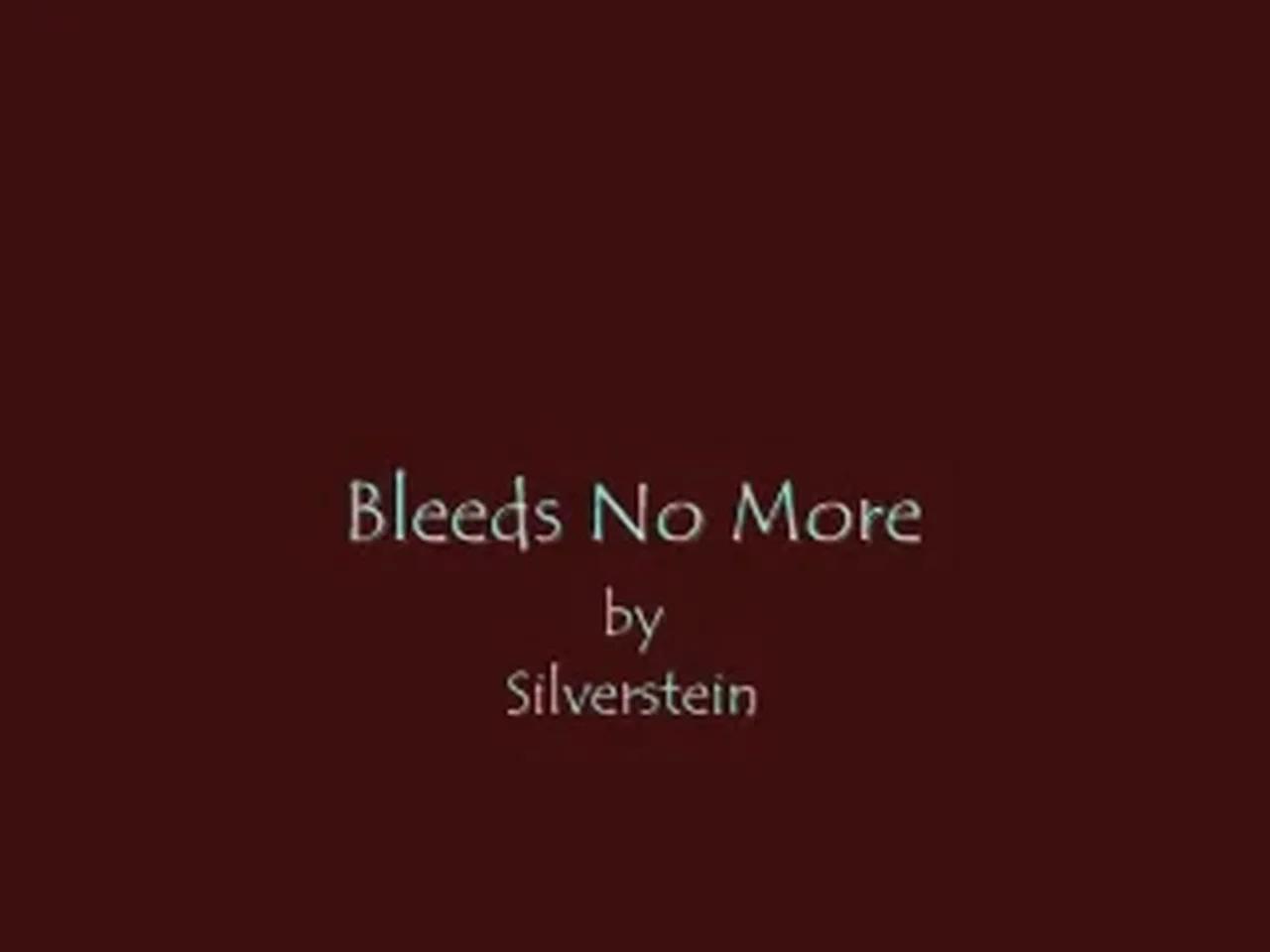 Silverstein “Bleeds No More”