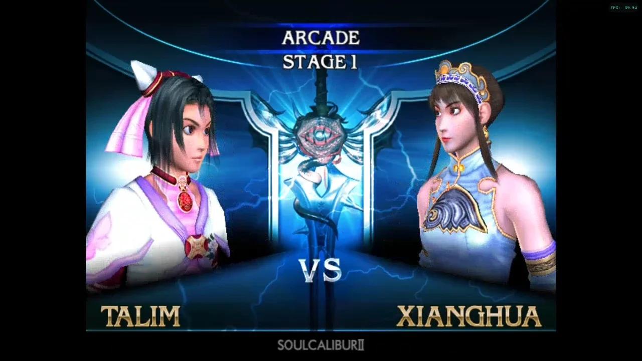 Soul Calibur 2: Talim Arcade Mode