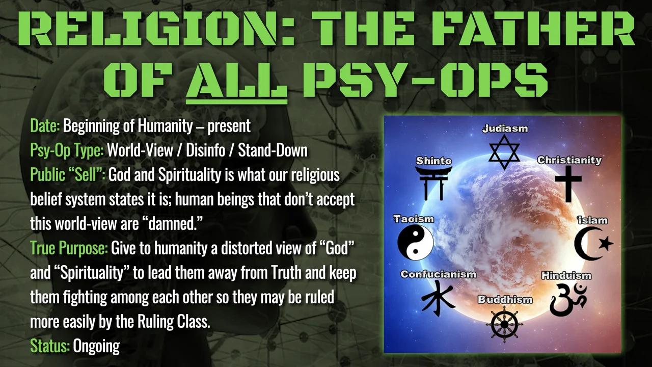 Mark Passio on the Psyop of Religion
