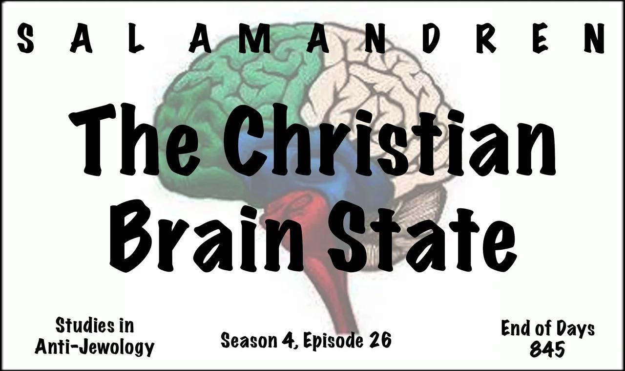 The Christian Brain State (Studies in Anti-Jewology)