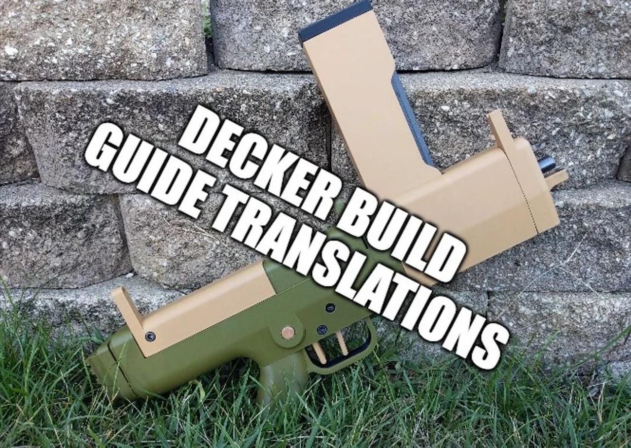 .380 Decker - Build Guide Translations
