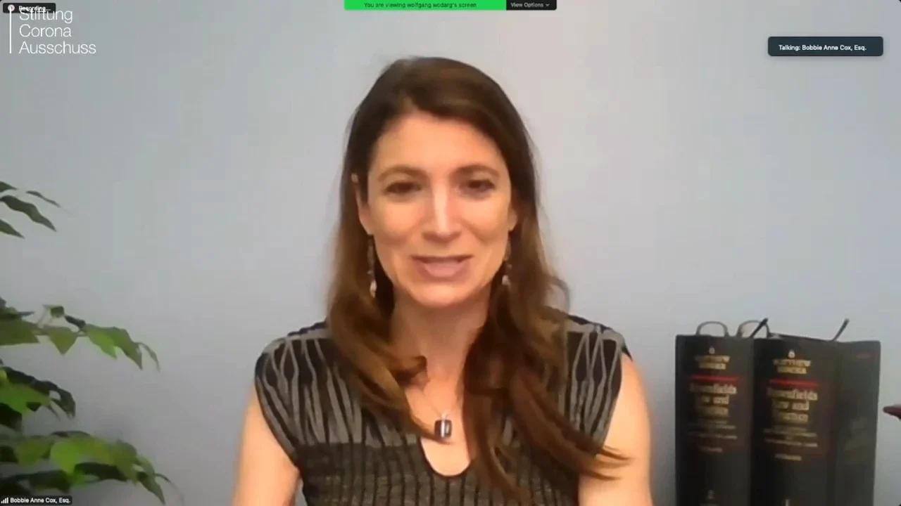 Attorney at law Bobbie Anne Flower-Cox interviewed by Reiner Fuellmich ...