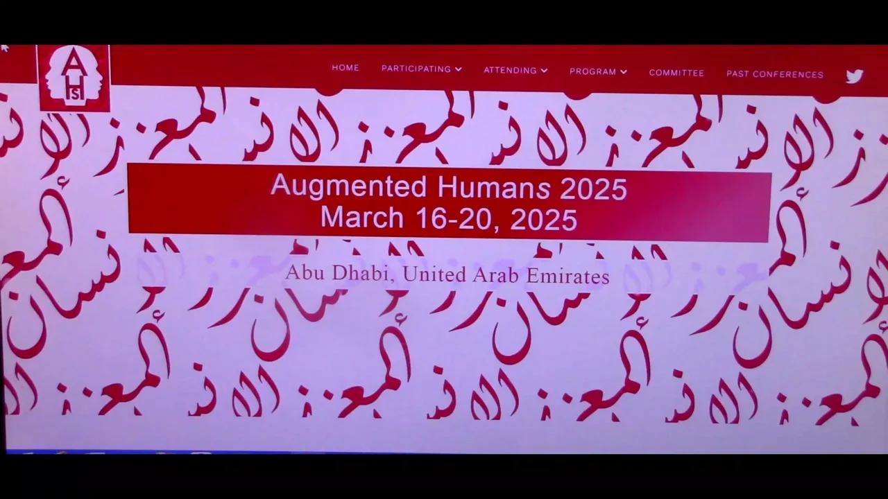 AUGMENTED HUMANS 2025