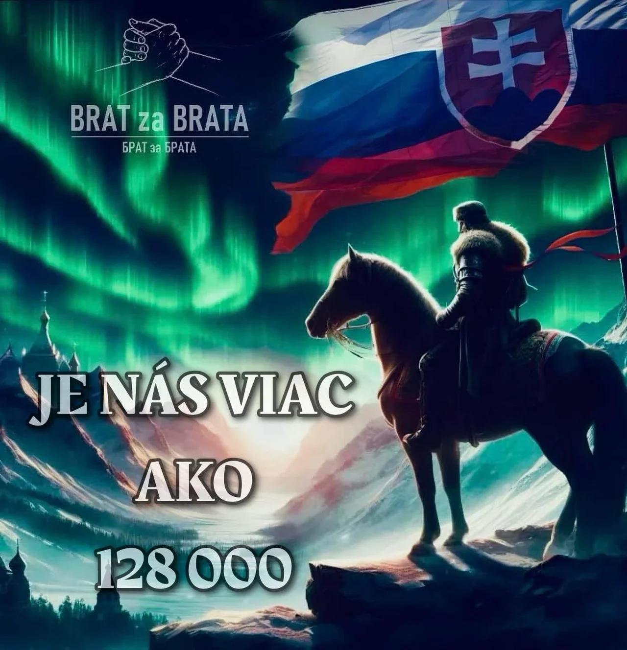 🎉JE NÁS VIAC AKO 128 000🎉 💪👍BRAT za BRATA - ĎAKUJEME ️🙏👍💪