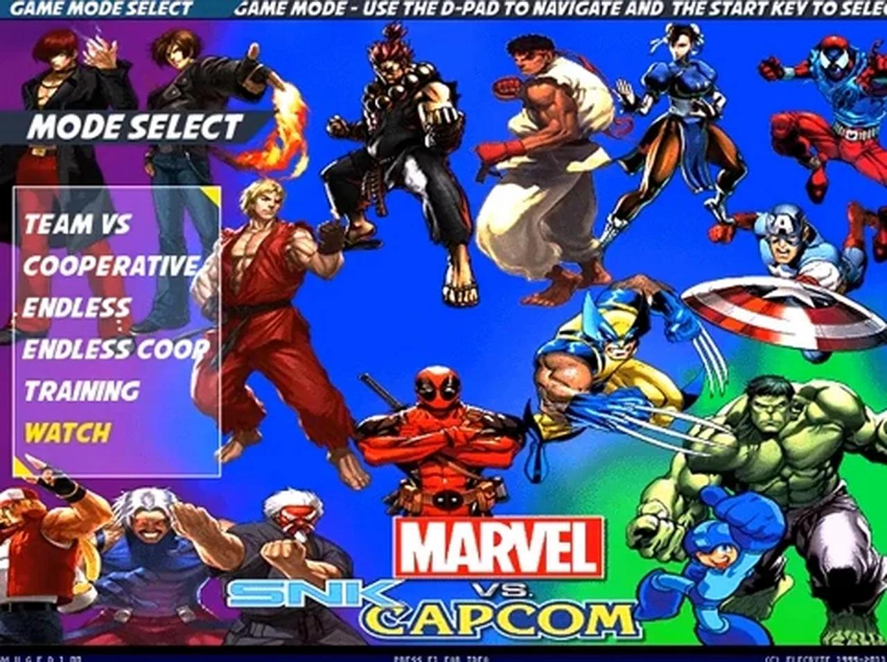 Marvel Vs Capcom Vs SNK Game Download