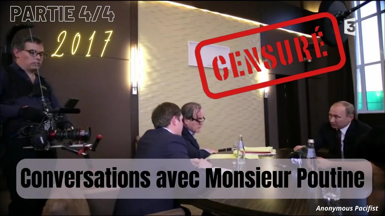 Conversations avec Monsieur Poutine 4/4 (The Putin Interviews Oliver Stone)