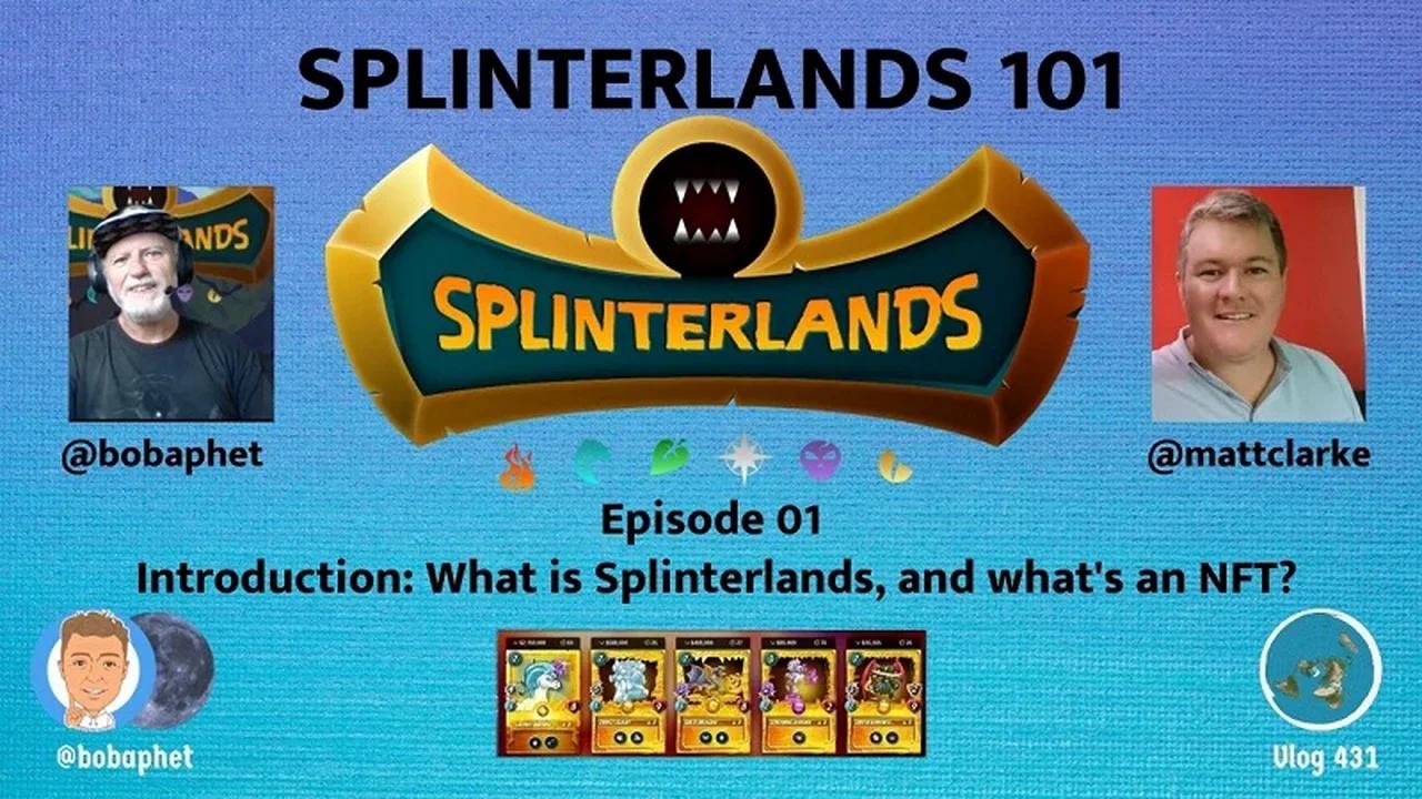 Splinterlands 101 - Ep: 1 Introduction: What is Splinterlands, and what ...