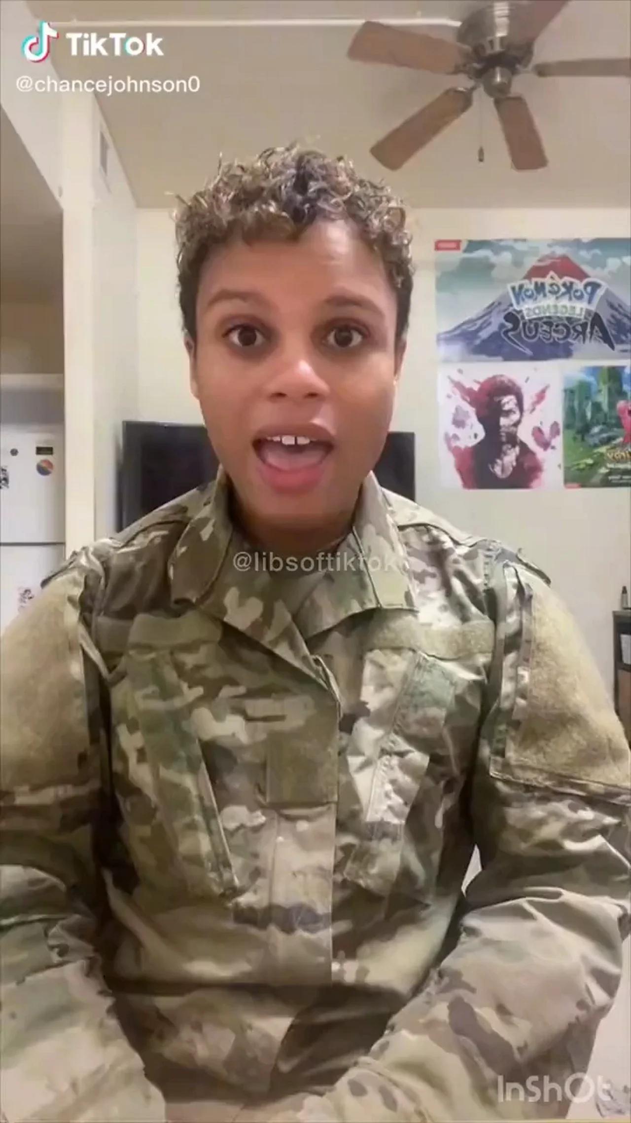 Trans army soldier talks about coping with gender dysphoria while on ...