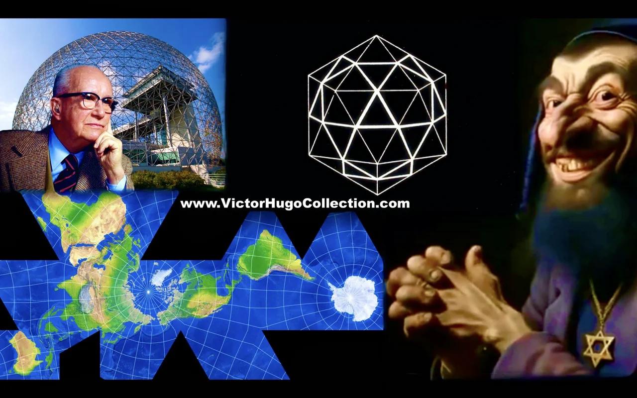 Buckminster Fuller Synergetics Dymaxion Map The Jewish Problem Alex ...