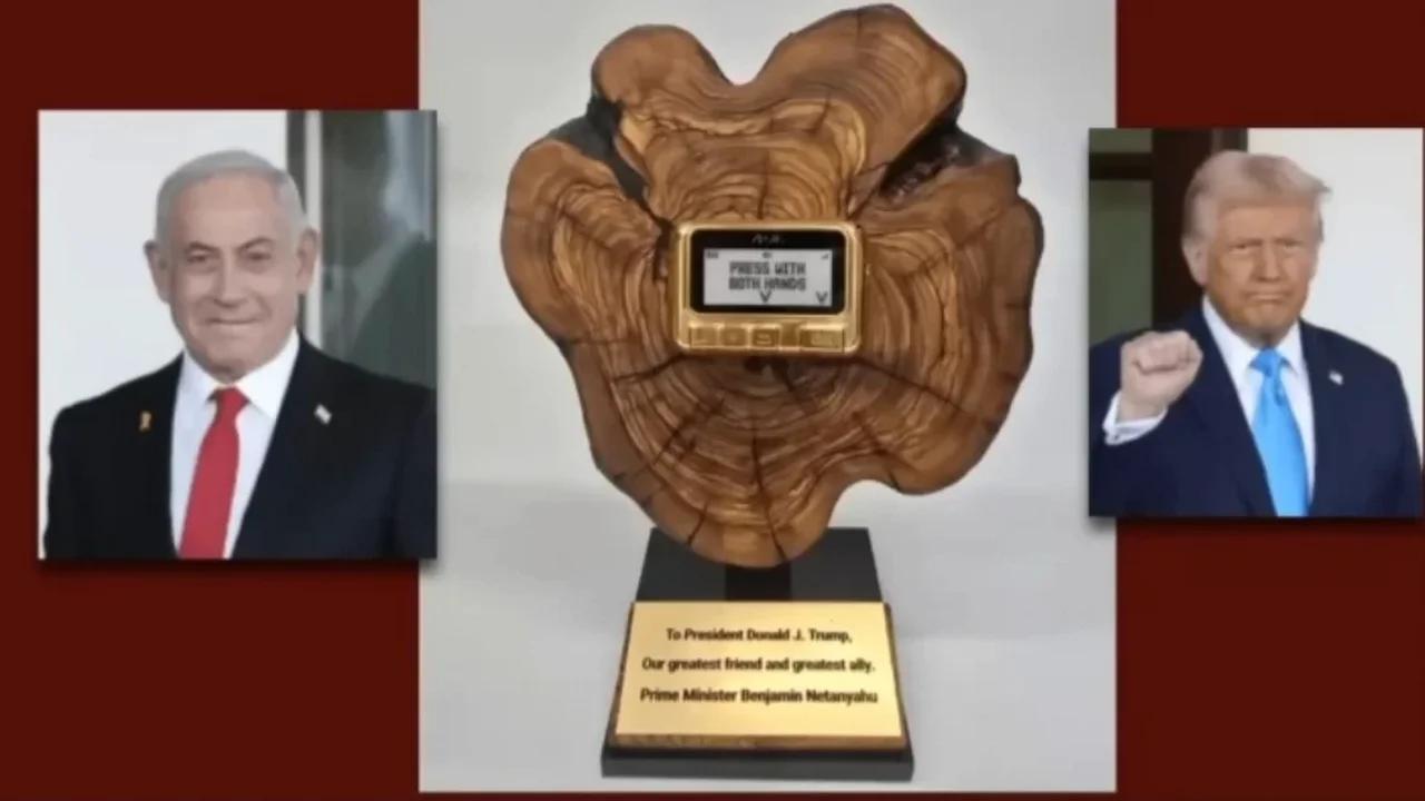 🔴 NETANYAHU’S DERANGED GIFT TO TRUMP