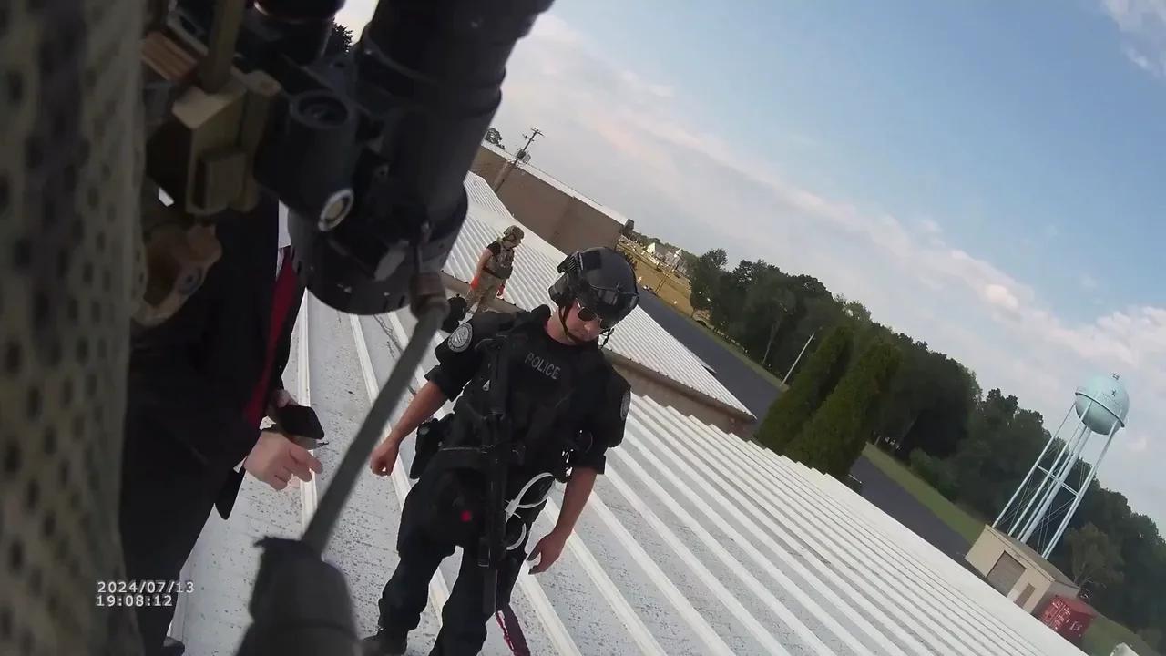 Shocking Bodycam Footage of Secret Service Responding to Trump Shooter ...