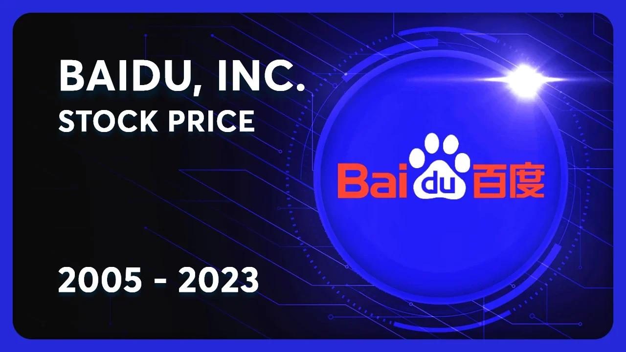 BAIDU (BIDU) Stock Price Evolution (USD) 2005-2023 #finance #stocks #baidu