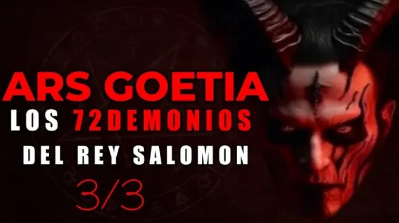 ARS GOETIA LOS 72 DEMONIOS DEL REY SALOMON 3 3