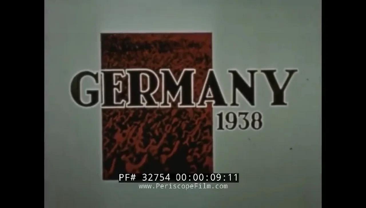 1938 TRIP TO PRE-WAR GERMANY & AUSTRIA ADOLF HITLER REVIEWS PARADE IN ...