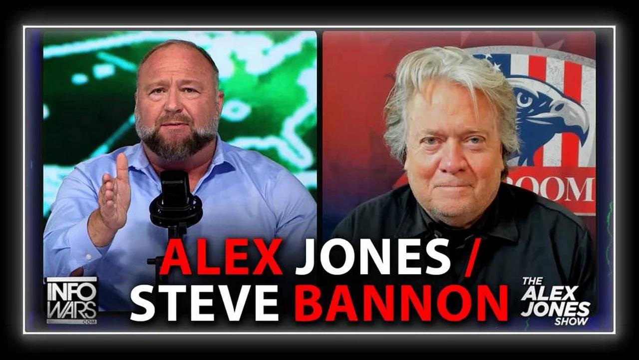 Trump Is Going To Win In A Landslide- Must Watch Alex Jones Steve Bannon Interview