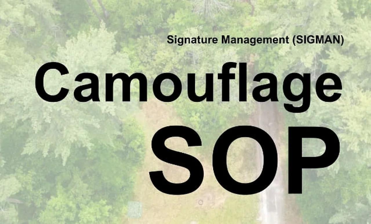 SIGMAN Camouflage SOP