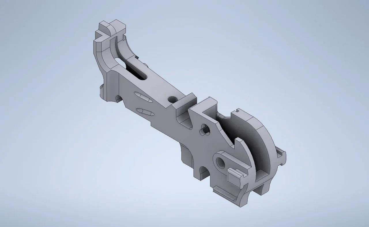Mauser-C96 Lock mechanism frame