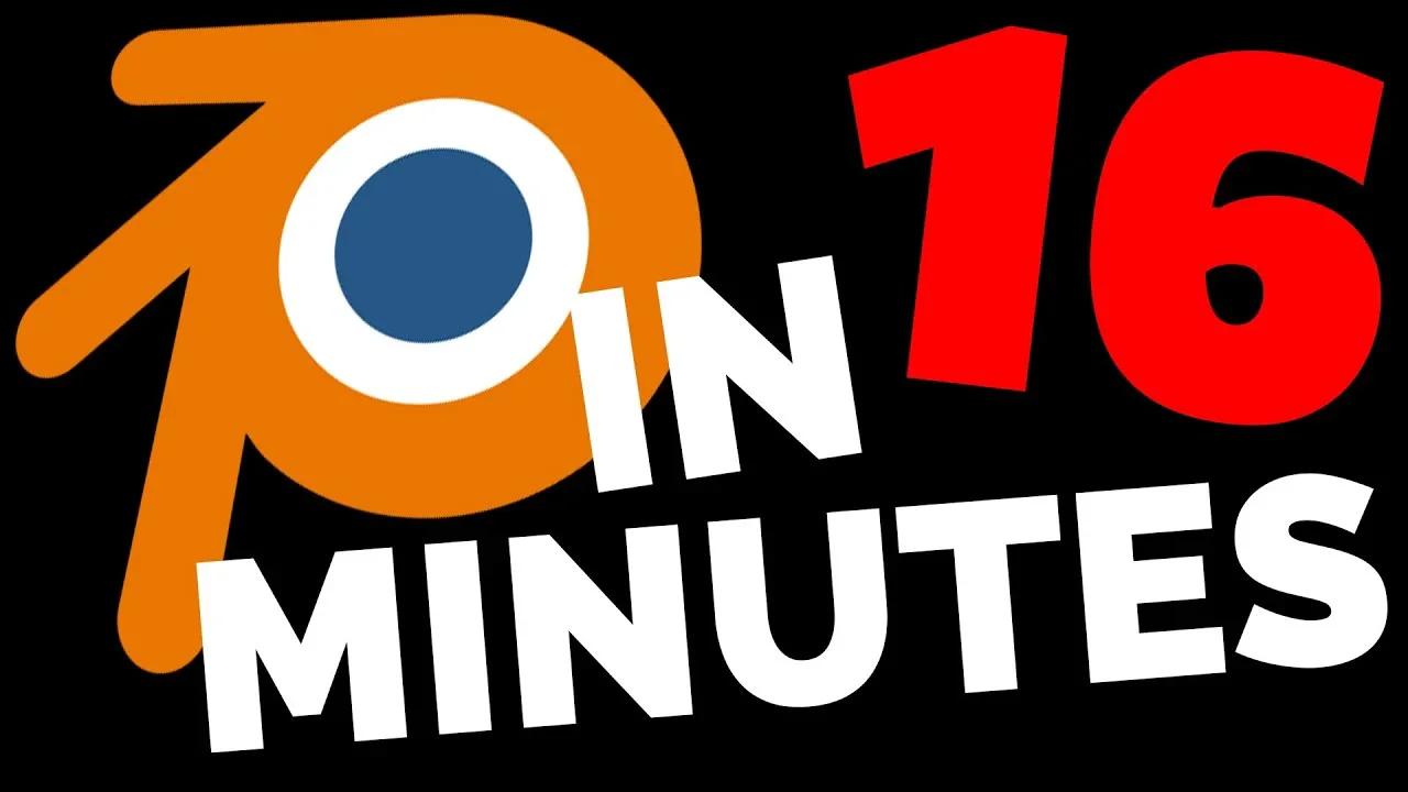 Learn Blender Fast Tutorial