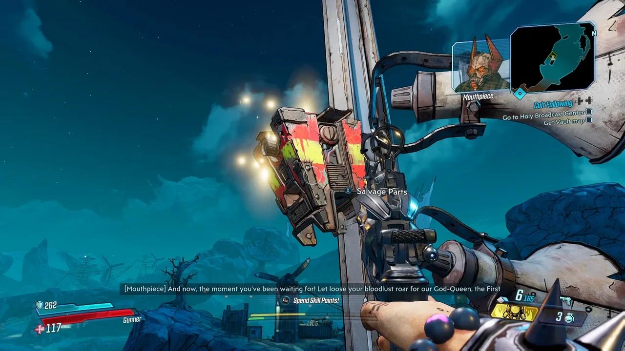 hanging at the holy broadcast center ~ borderlands 3