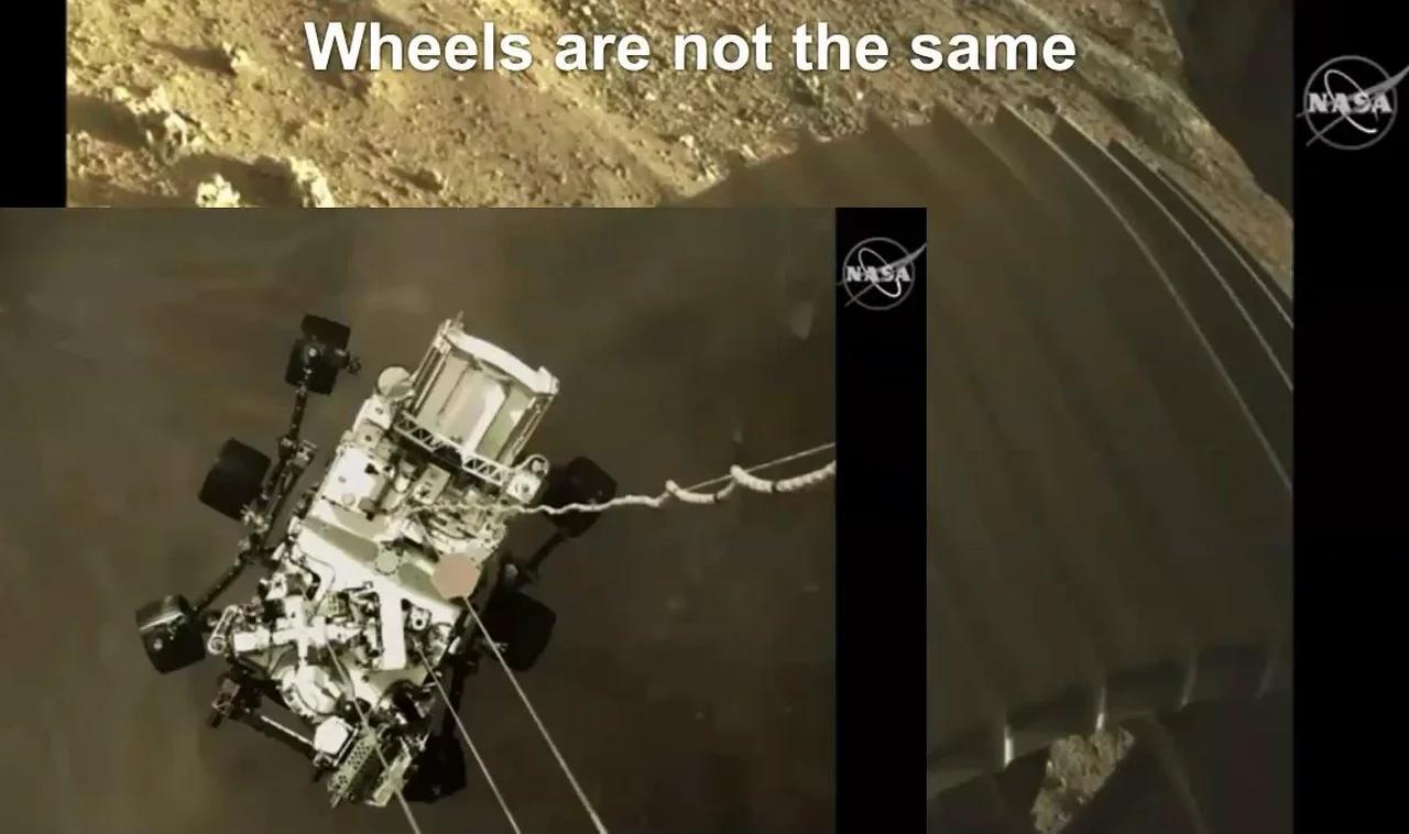 4yrs ago Feb 2021 NASA Mars 2020 Perseverance Rover mission wheels not ...