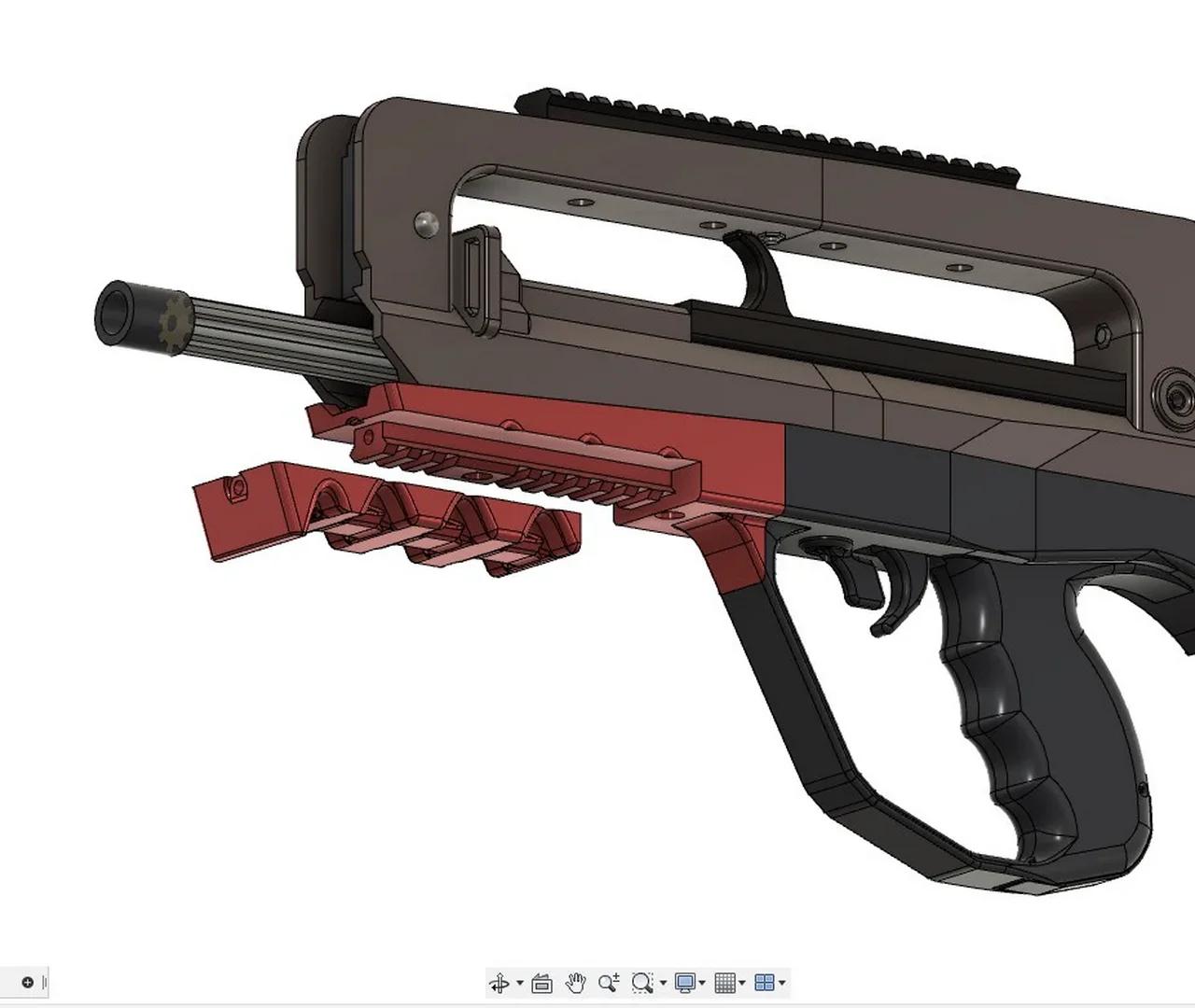 FamAR15 Picatinny Handguard