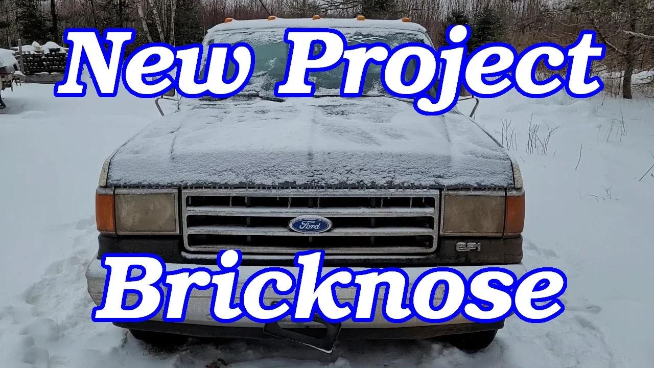 Got A New Project - Its A Bricknose