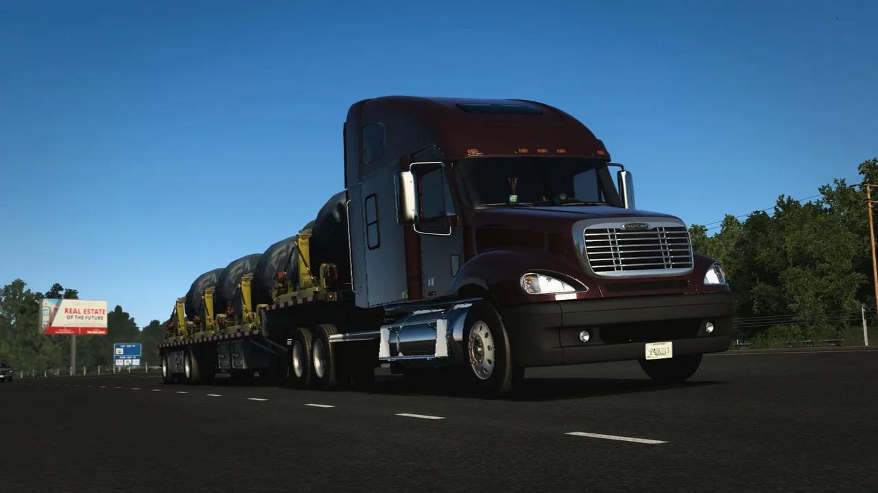 ATS | Freightliner Columbia | Springfield MO to Rolla MO | Aircraft ...