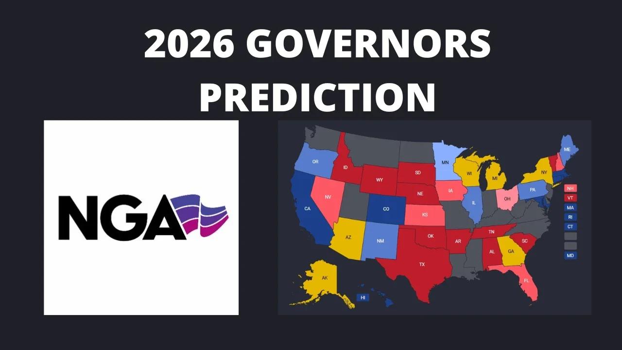 2026 Governors Prediction (Late Winter/Early Spring 2025)