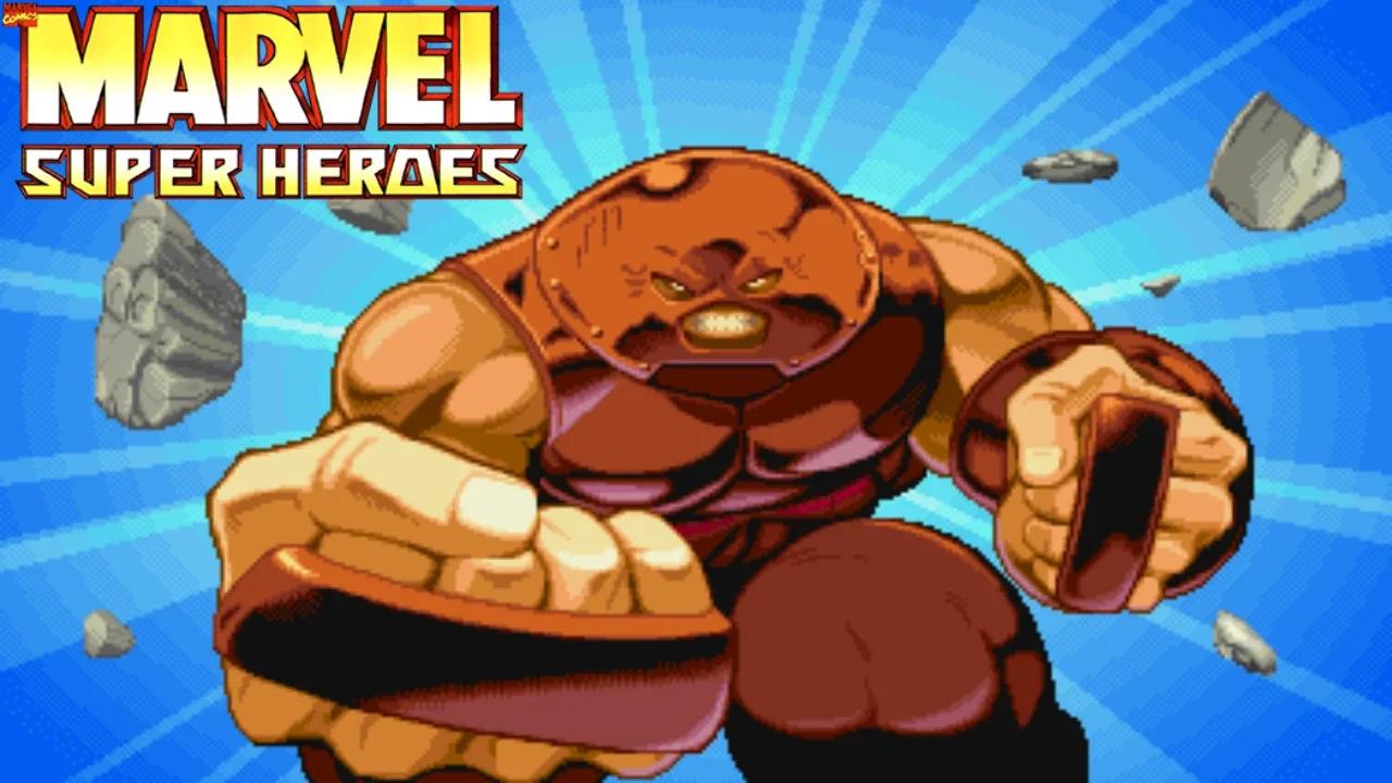 Marvel Super Heroes (PSX) Juggernaut Playthrough