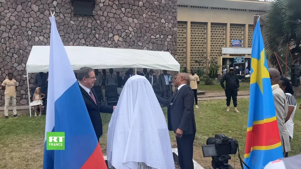 RDC : Inauguration d'un buste de Iouri Gagarine à l’Université de Kinshasa