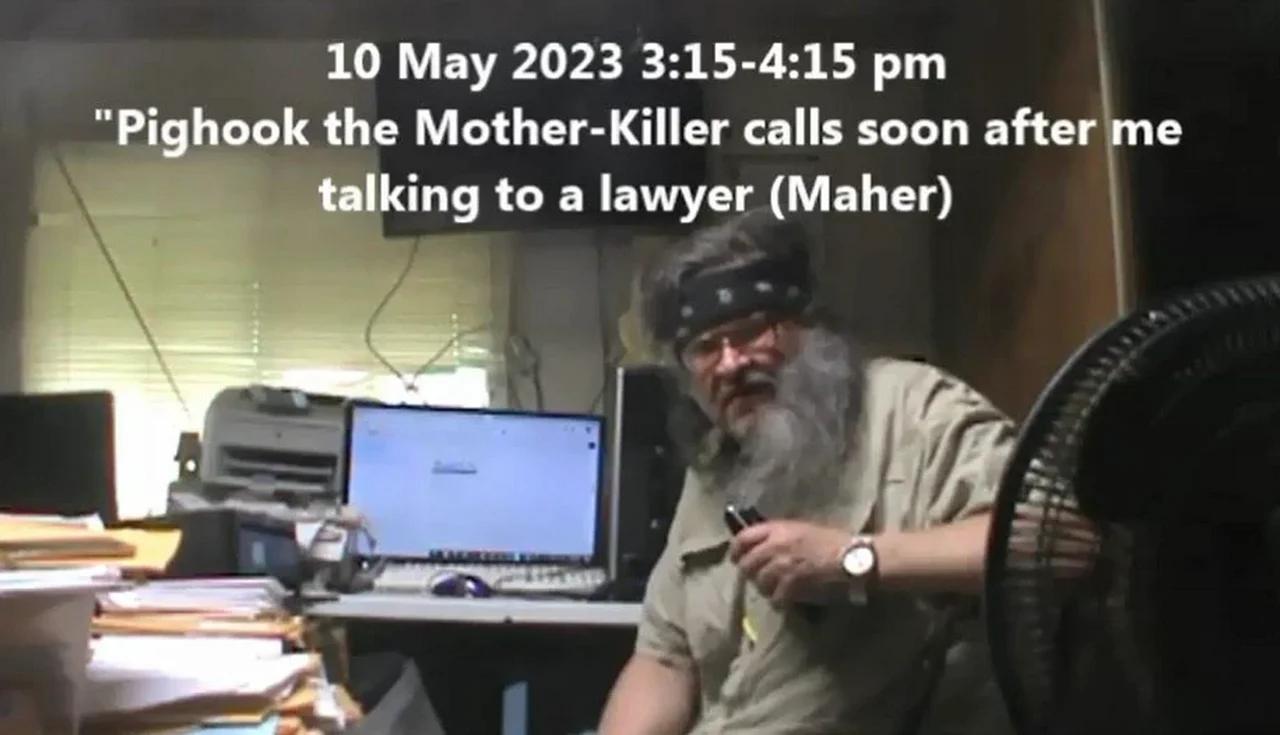 10 May 2023 3:30 pm Pighook calls Pastor Lindstedt after Lindstedt's ...