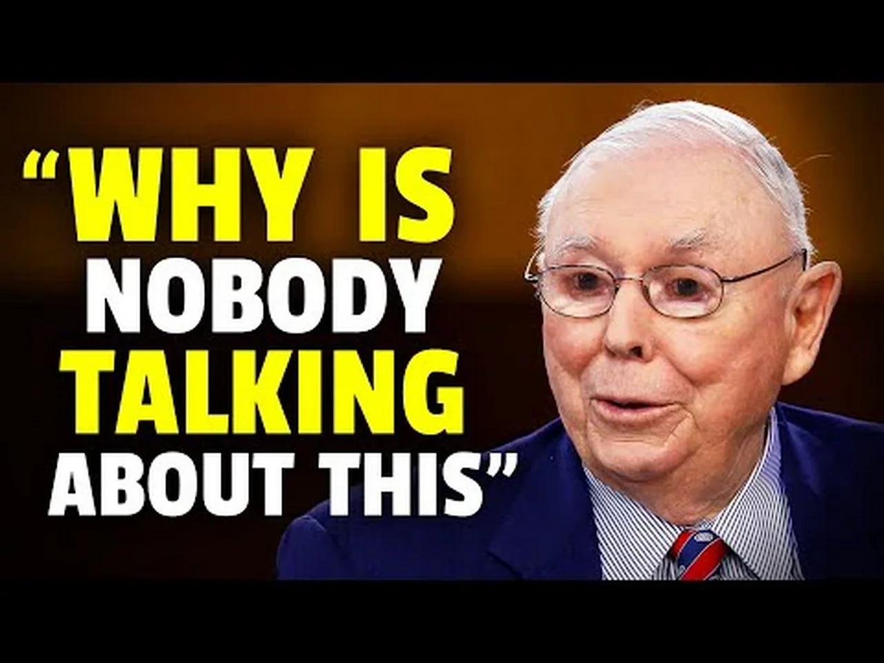 The Most Eye Opening 45 Minutes Of Your Life — Charlie Munger's ...