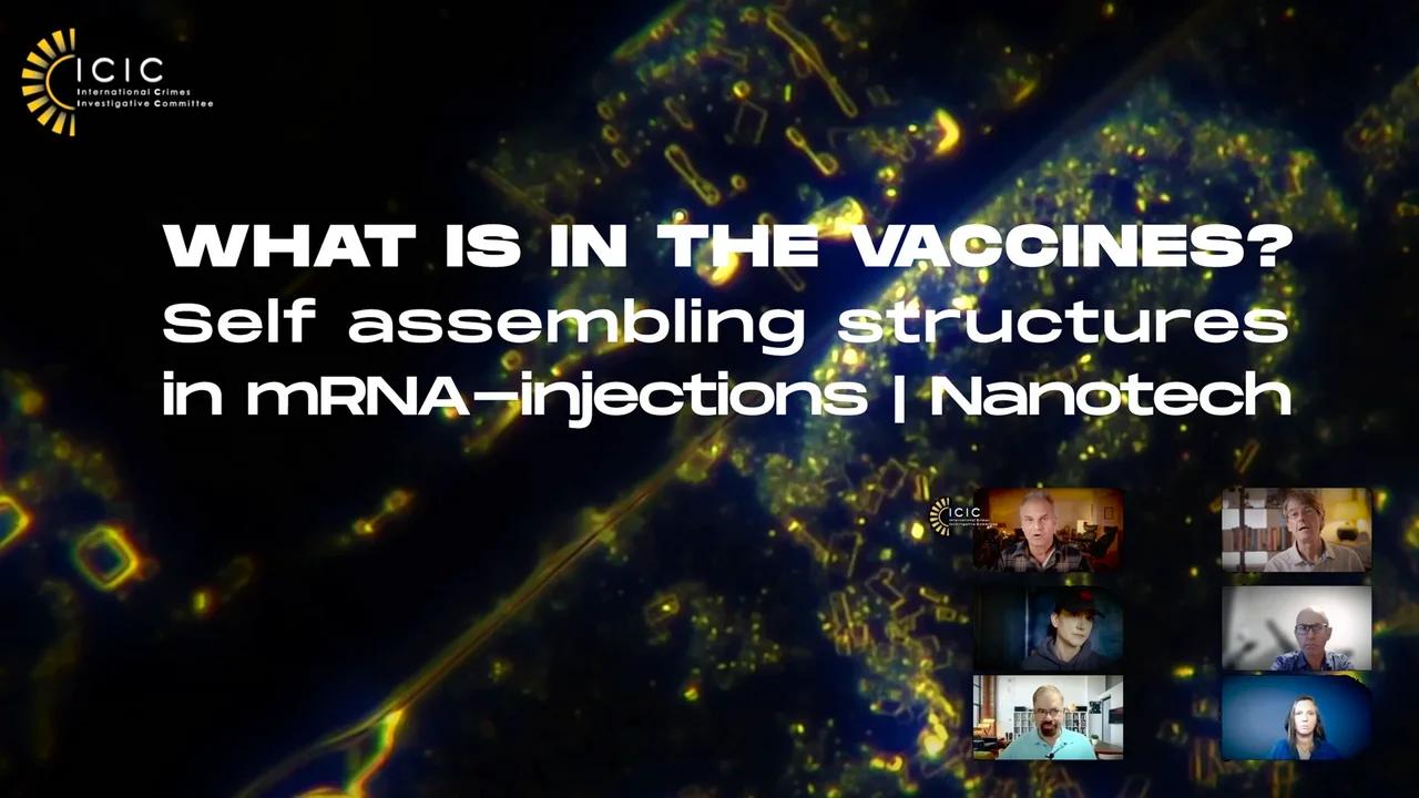 MRNA-INJECTIONS CONTAIN SELF ASSEMBLING STRUCTURES - NANOTECHNOLOGY