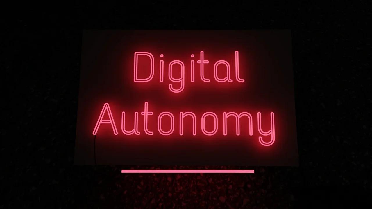 A series about digital autonomy | Introduction: Which road?